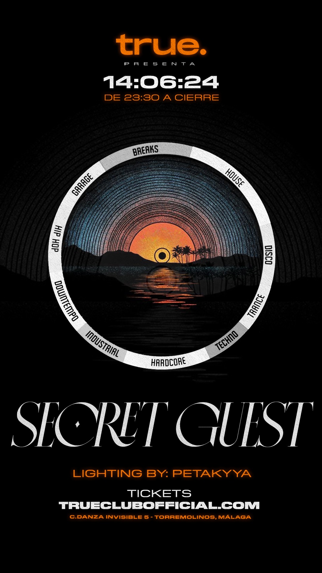 True Club True Club Presenta: "secret Guest" Entradas, listas de ...