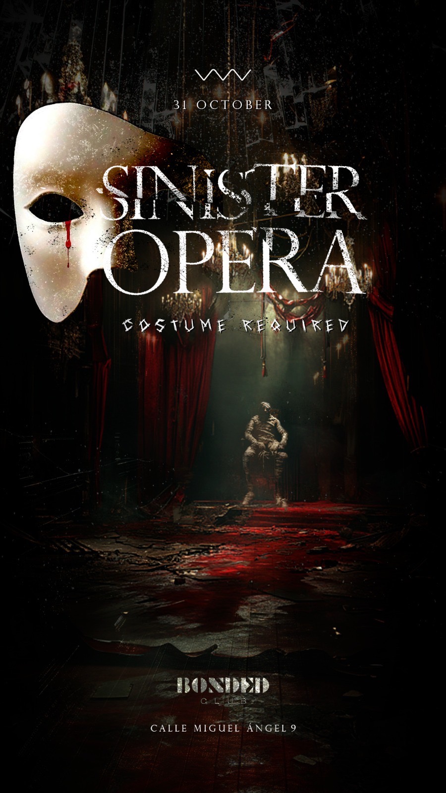 Nightlife Madrid Sinister Opera Tickets, guestlists and VIP tables ...