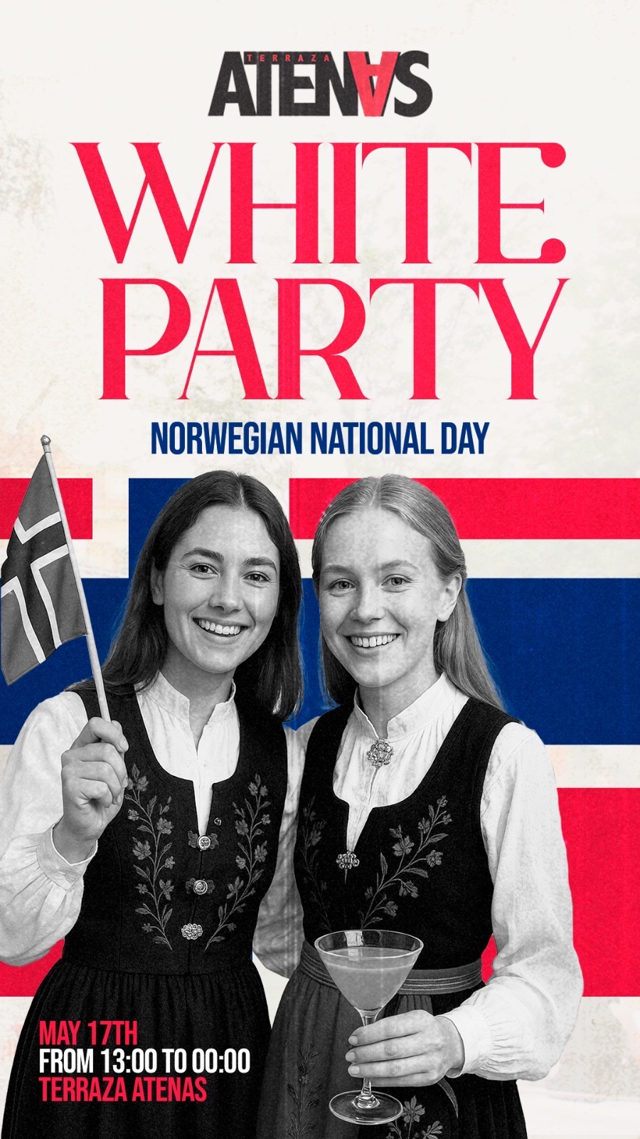 Nightlife Madrid White Party: Norwegian National Day Tickets ...