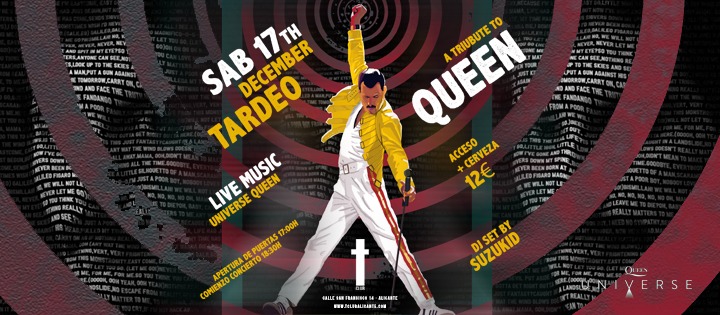TClub Tribute To Queen Tickets, guestlists and VIP tables Tribute To ...