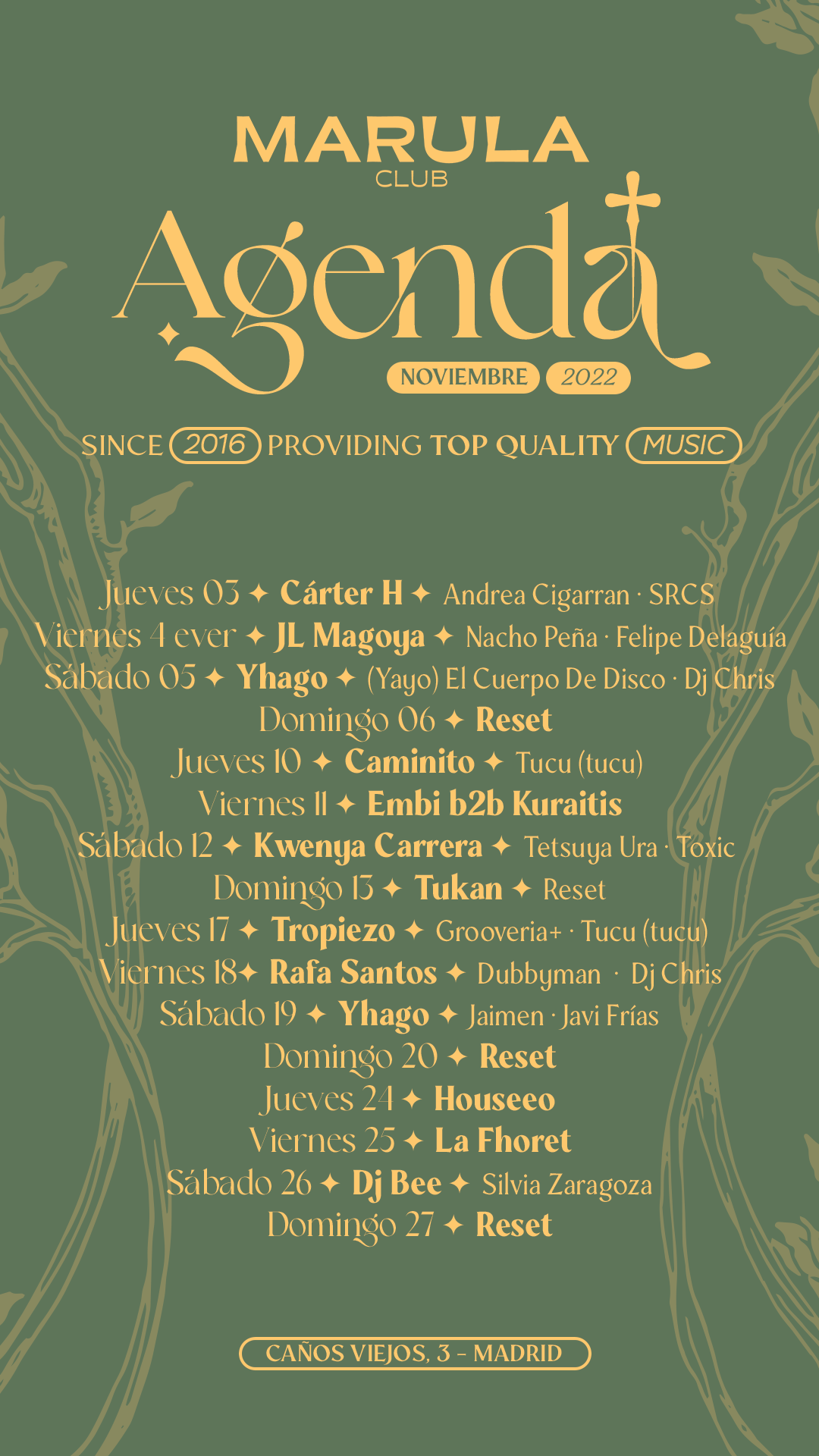 Marula Con: Caminito en Marula Club en Madrid -- 2022-11-1 Bpremium