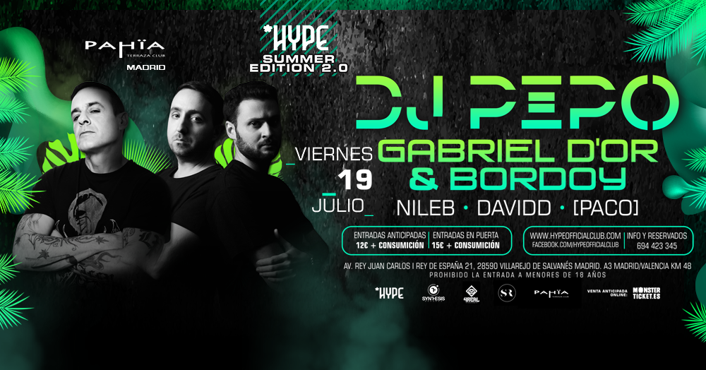 Hype Summer Edition 2.0 en Hype Club en Madrid -- 2019-07-1 Bpremium