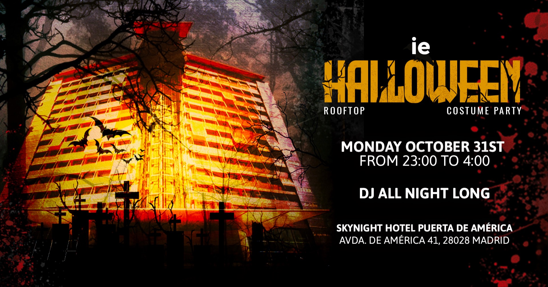 Nightlife Madrid Ie Master Halloween Party Entradas, listas de ...