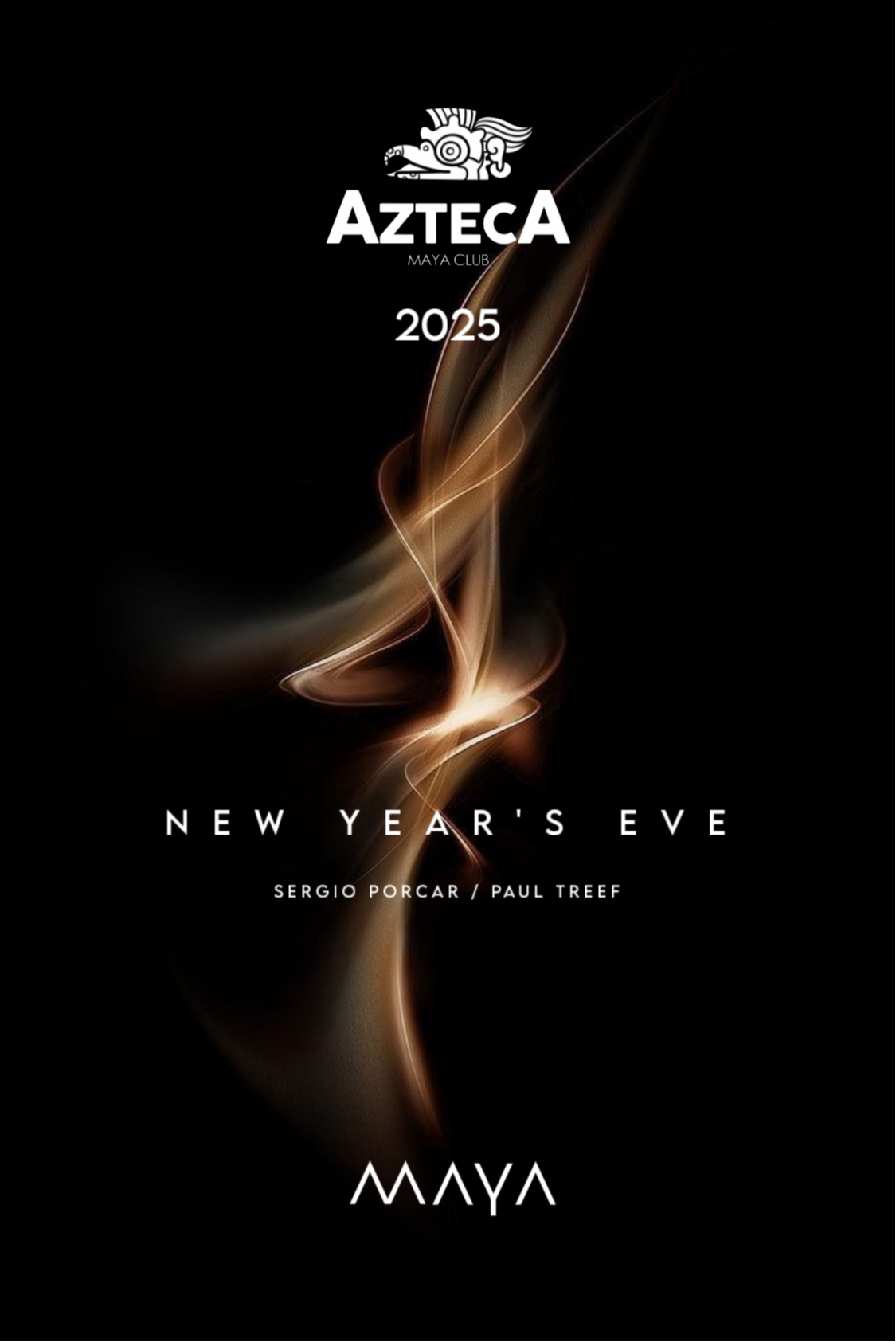 Maya Benicassim Azteca New Years Eve 2025 Entradas, listas de invitados ...