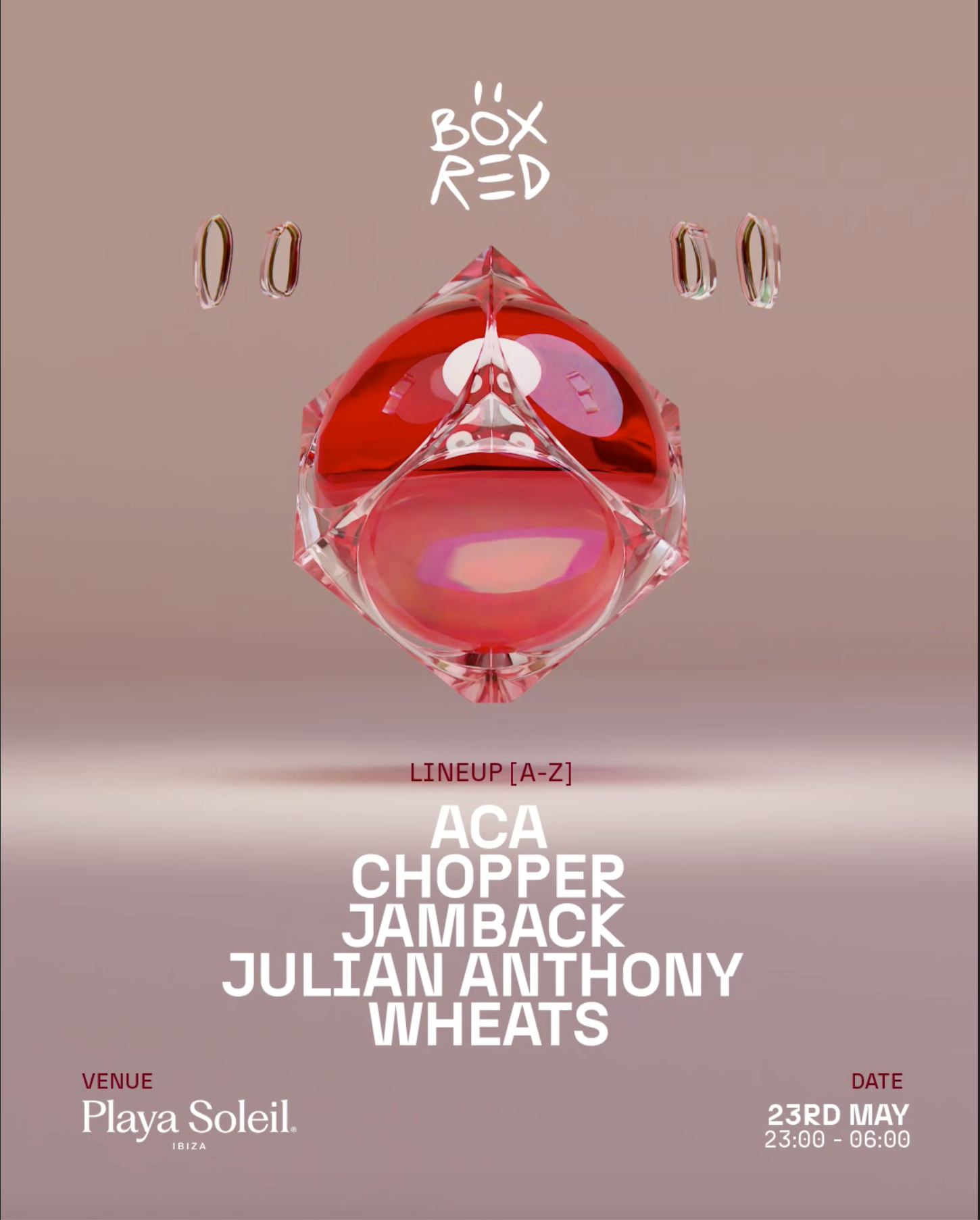 PLAYA SOLEIL Box Red Tickets, guestlists and VIP tables Box Red - PLAYA ...