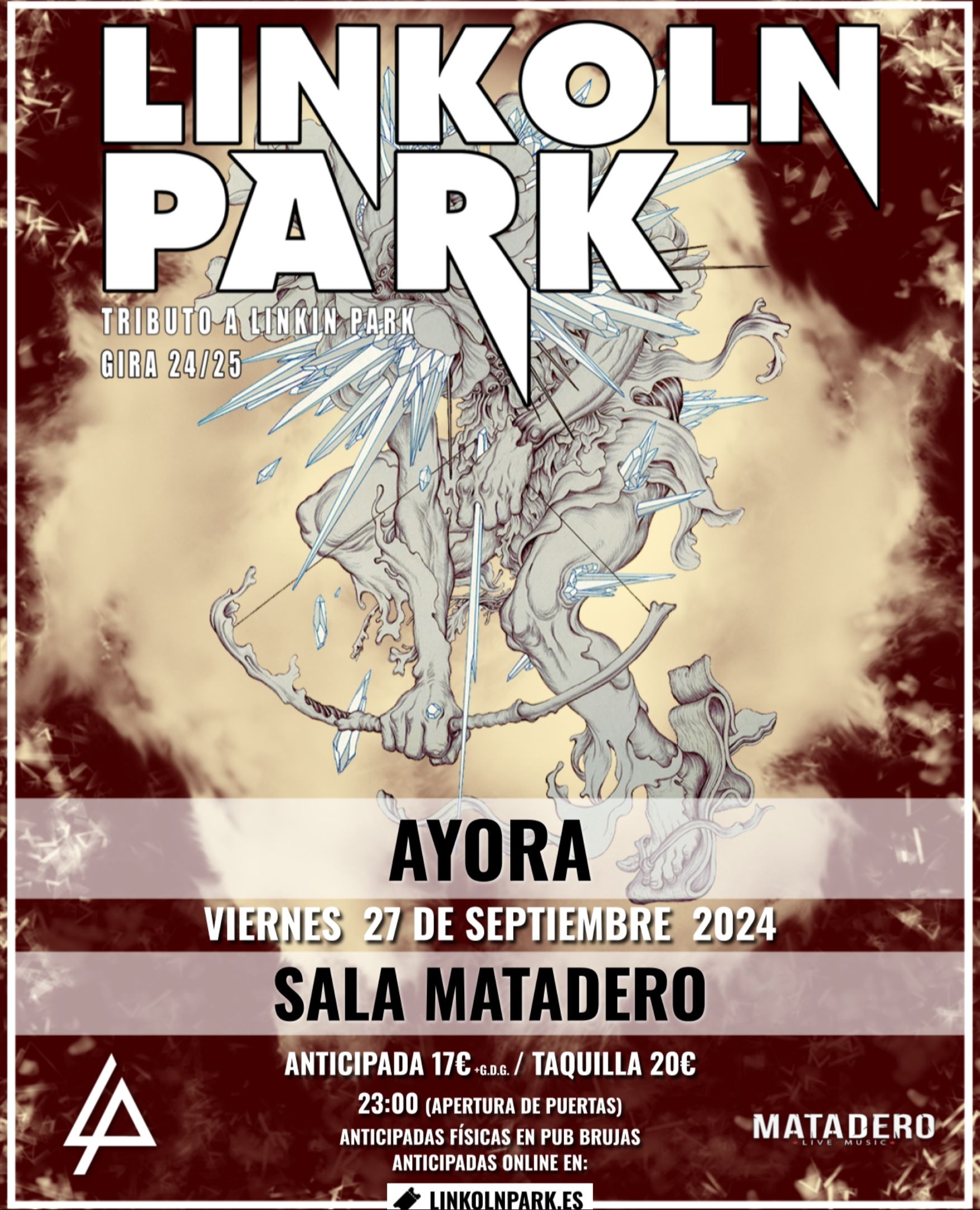 Matadero Live Music Concierto "linkoln Park" Tributo A Linkin Park ...