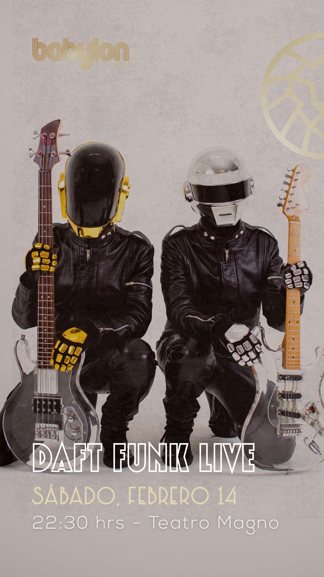 Babylon Jazz Club Daft Funk Live Entradas, listas de invitados y mesas ...