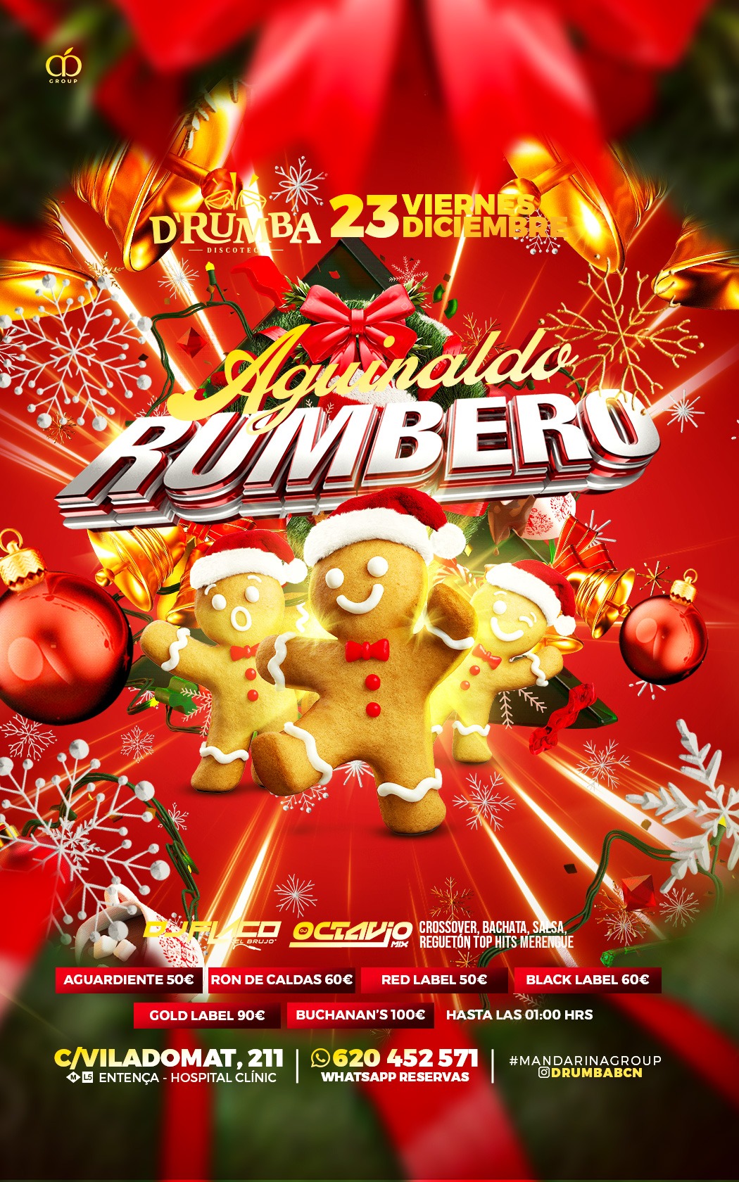 Aguinaldo Rumbero at D' Rumba Barcelona in Barcelona