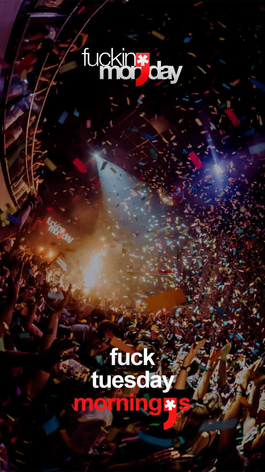 Nightlife Madrid Fucking Monday Tickets, guestlists and VIP tables Fucking Monday - Nightlife ...