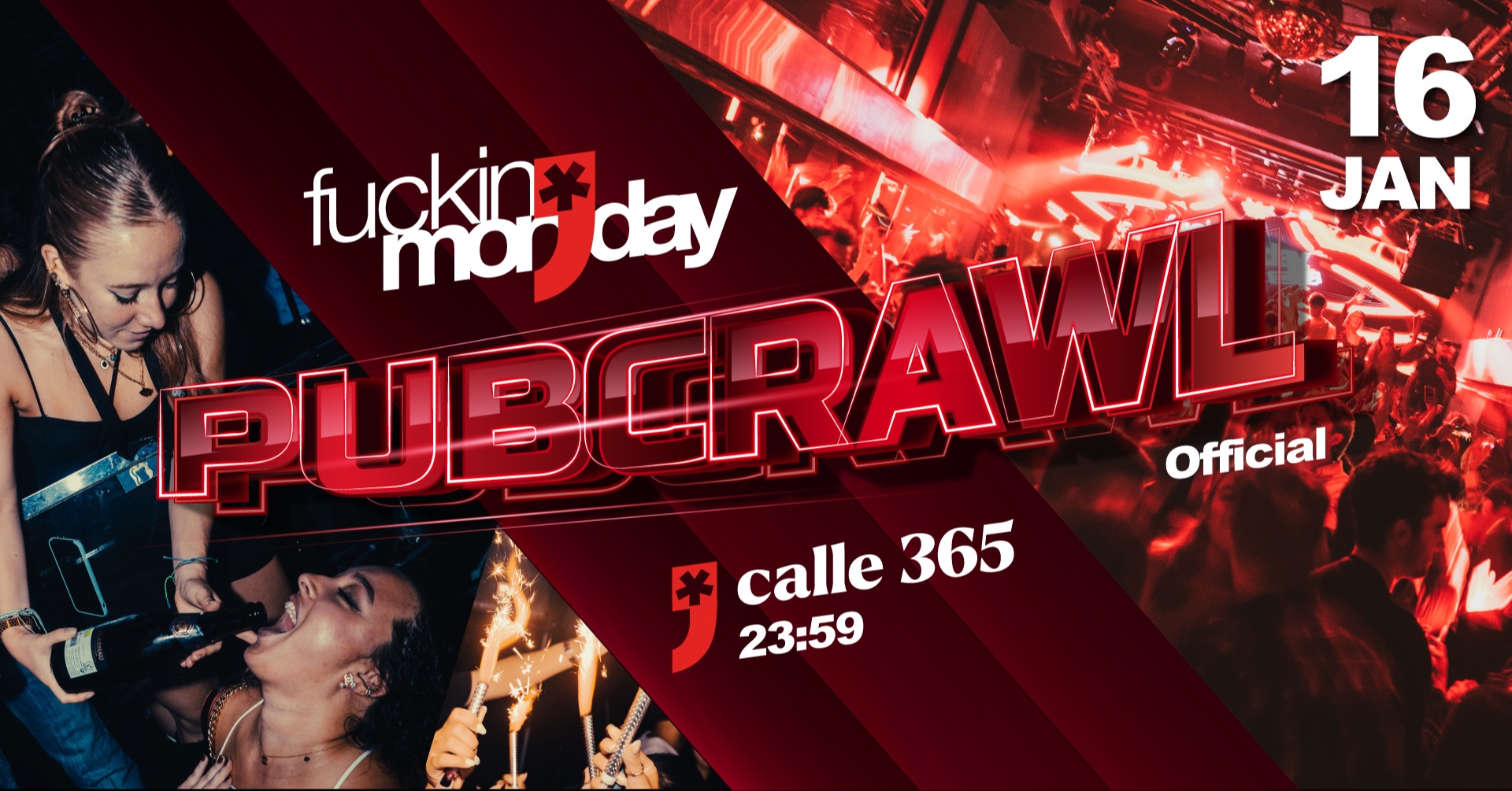 Nightlife Madrid Official Fucking Monday Pubcrawl Tickets, guestlists and VIP tables Official ...