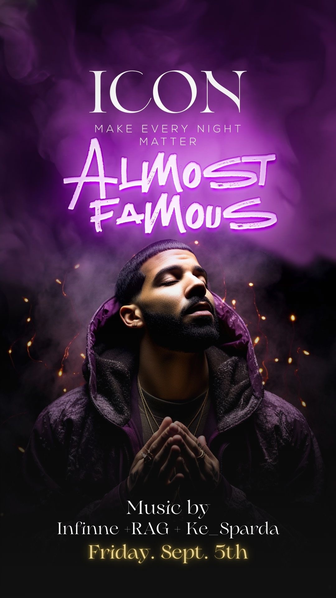 Icon Madrid Almost Famous Tickets, guestlists and VIP tables Almost ...