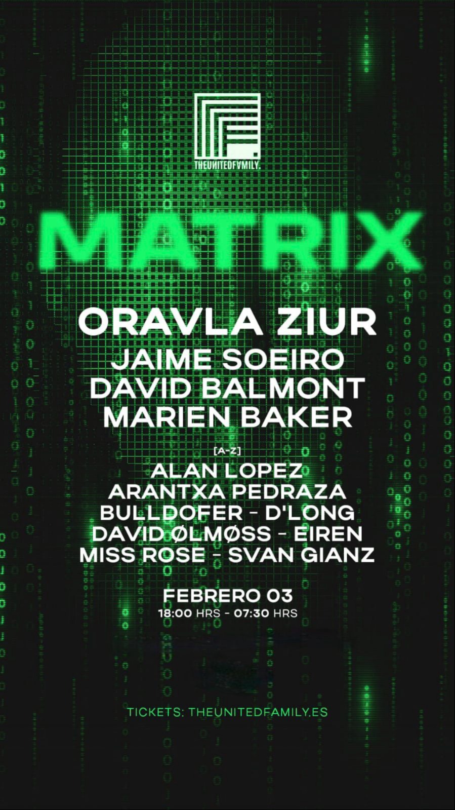 Matrix en The United Family en Valencia -- 2024-02-0 Bpremium