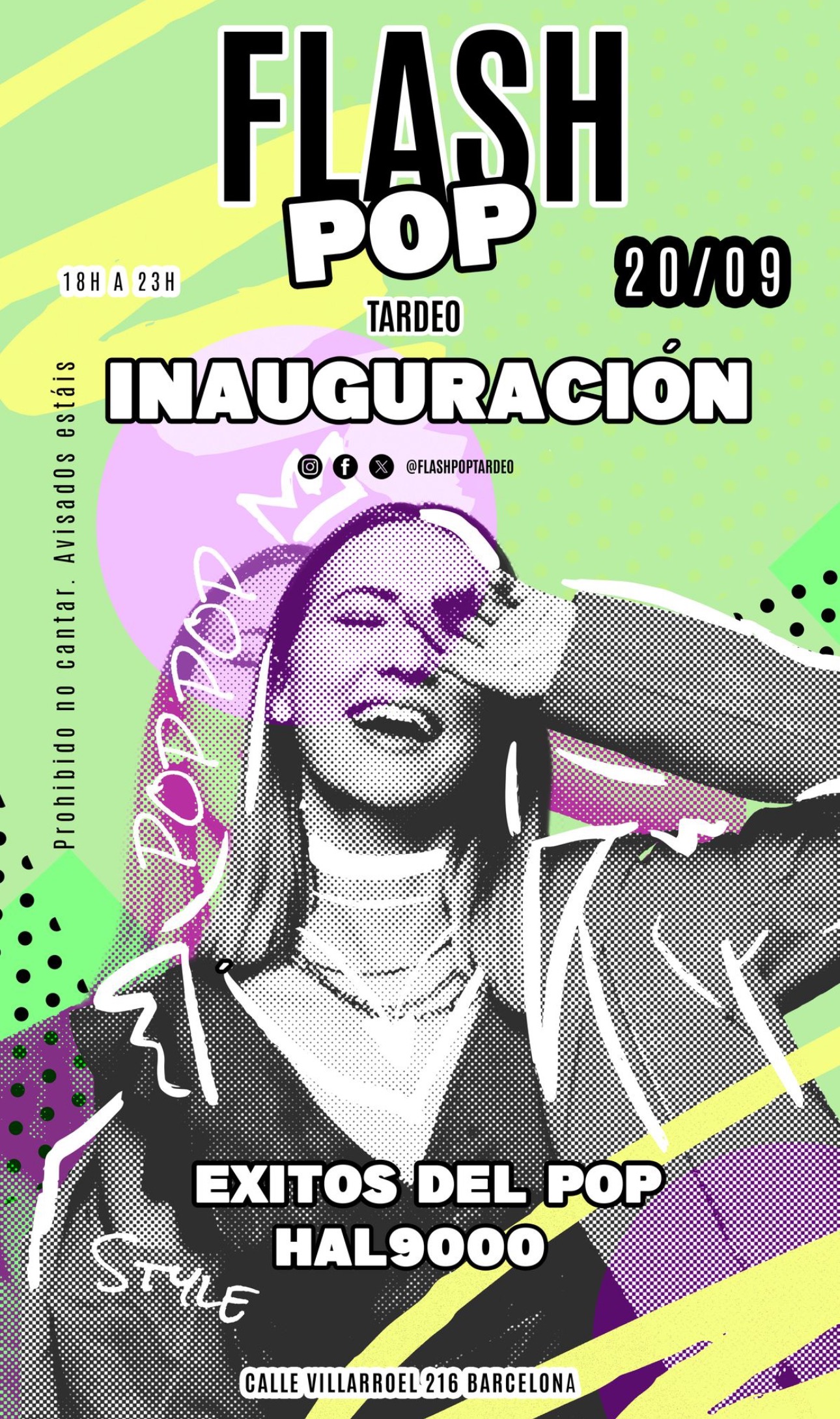 Flash Pop Tardeo en La Fira Villarroel en Barcelona -- 2025-09-2 Bpremium