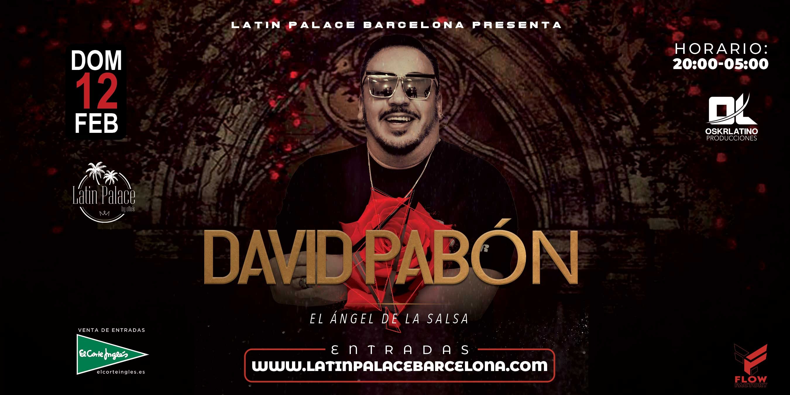 Latin Palace by Otto's David Pabón Tickets, guestlists and VIP tables ...