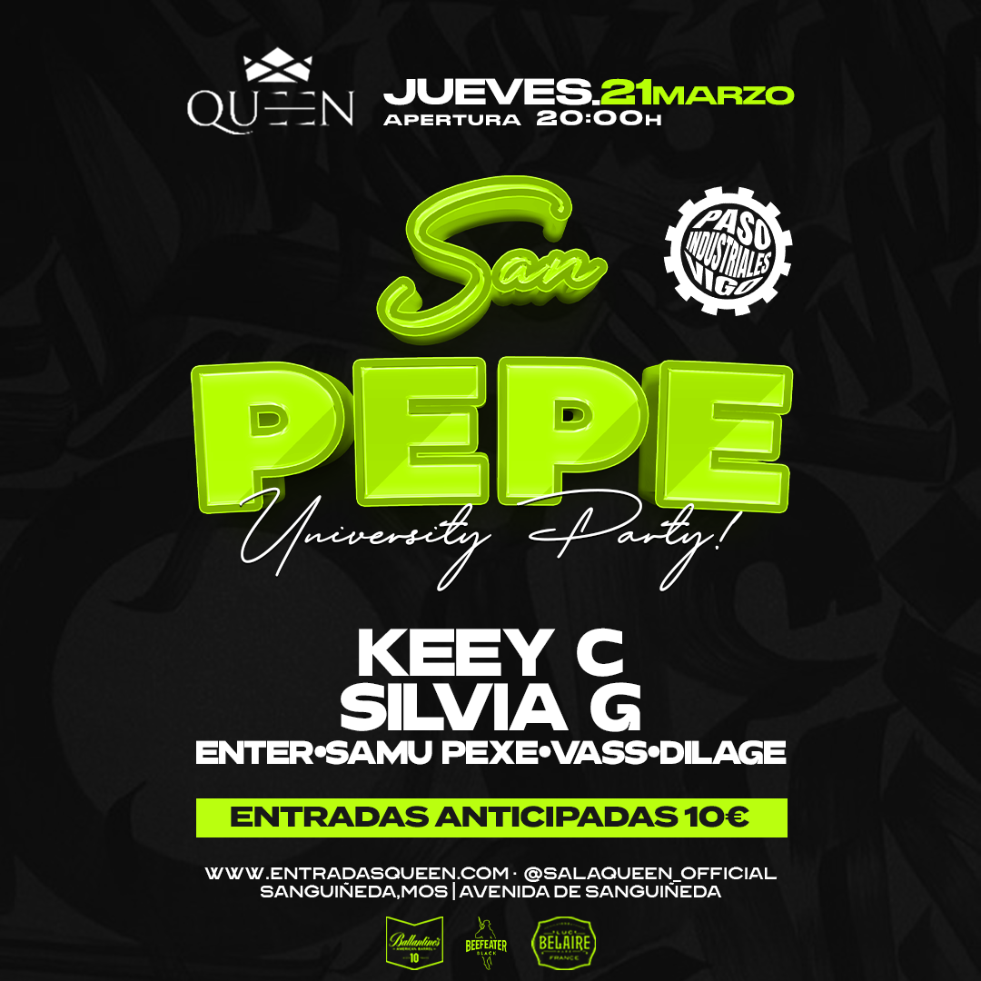 Sala Queen San Pepe Entradas, listas de invitados y mesas VIP en Sala ...