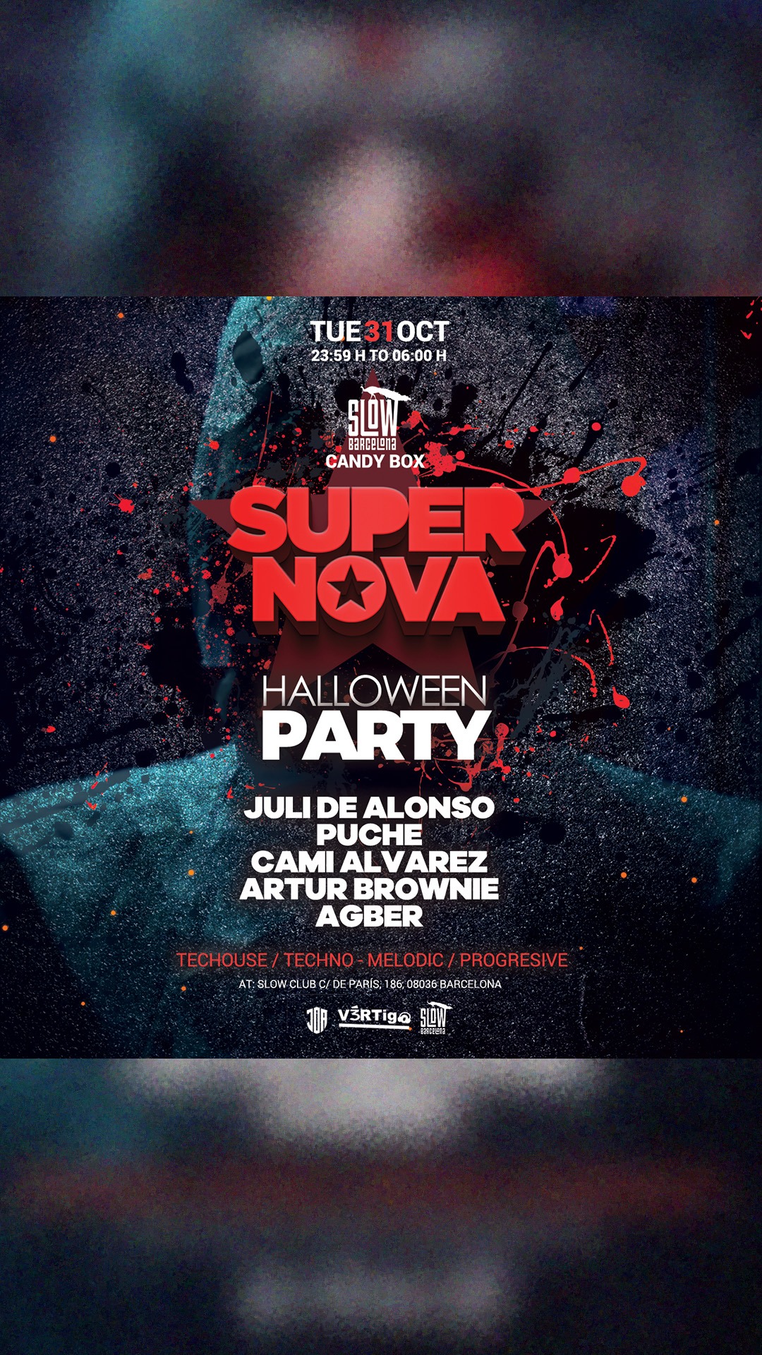 Glamour Freaks Presents Supernova: Juli De Alonso + Puche + Cami ...