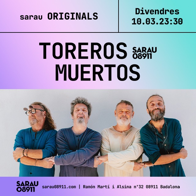 Los Toreros Muertos Al Sarau08911 (concert Original) en Sarau Badalona ...
