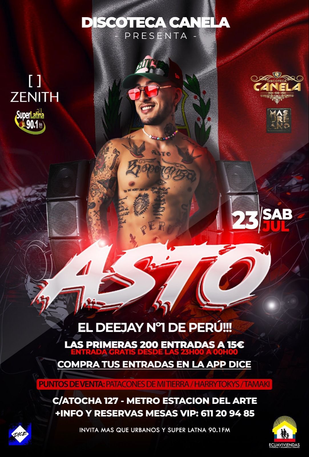 Guestlist, tickets y reservas VIP en Dj Asto - Bpremium