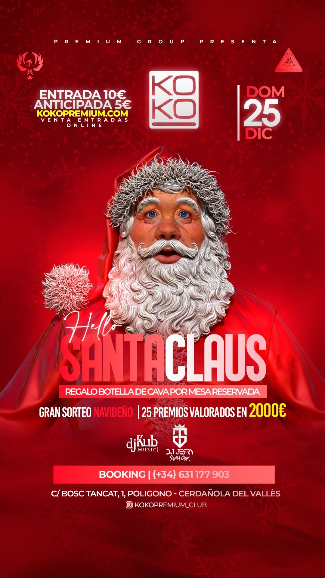 Hello Santa Claus en Koko Premium Club en Barcelona -- 2022-12-2 Bpremium