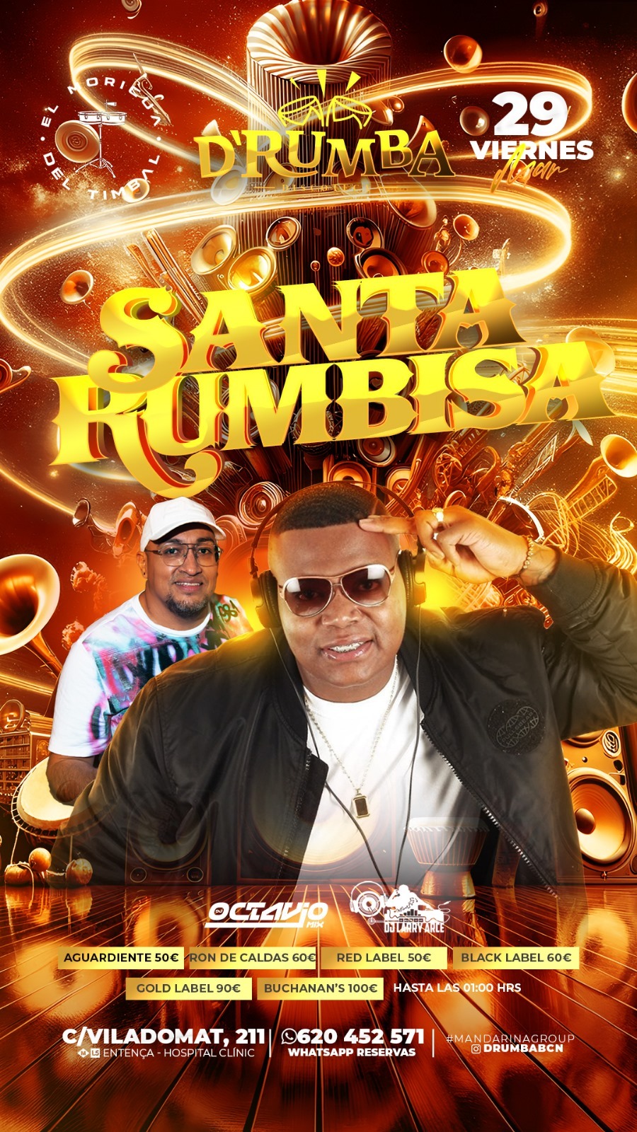 Fiestas Elite Santa Rumbisa Tickets, guestlists and VIP tables Santa ...